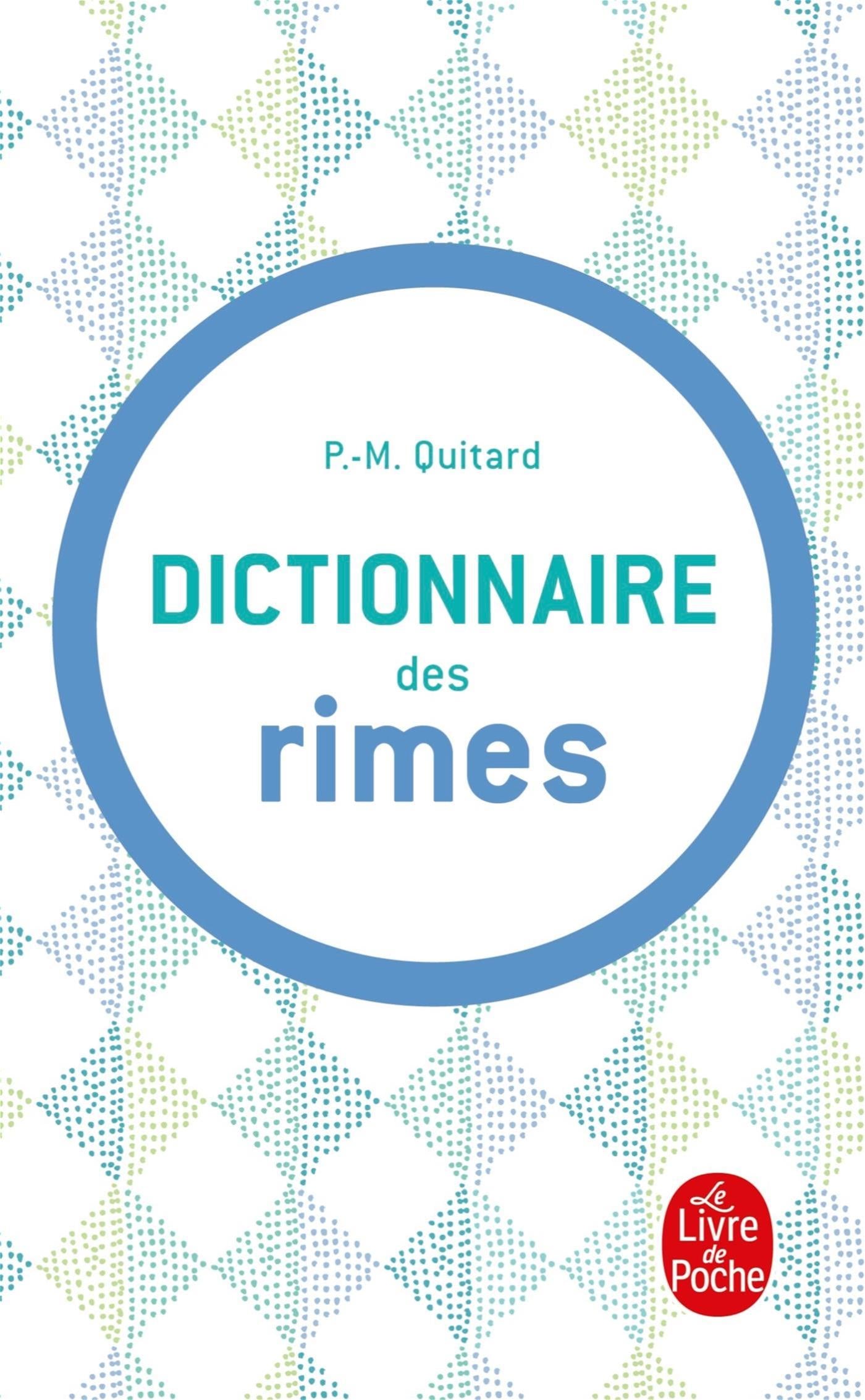 Dictionnaire des rimes – QUB livre