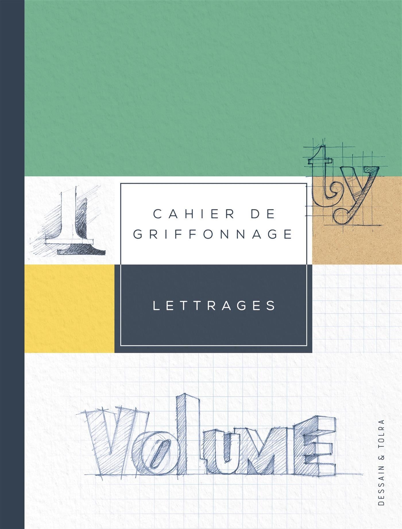 Cahier de griffonage : lettrages – QUB livre