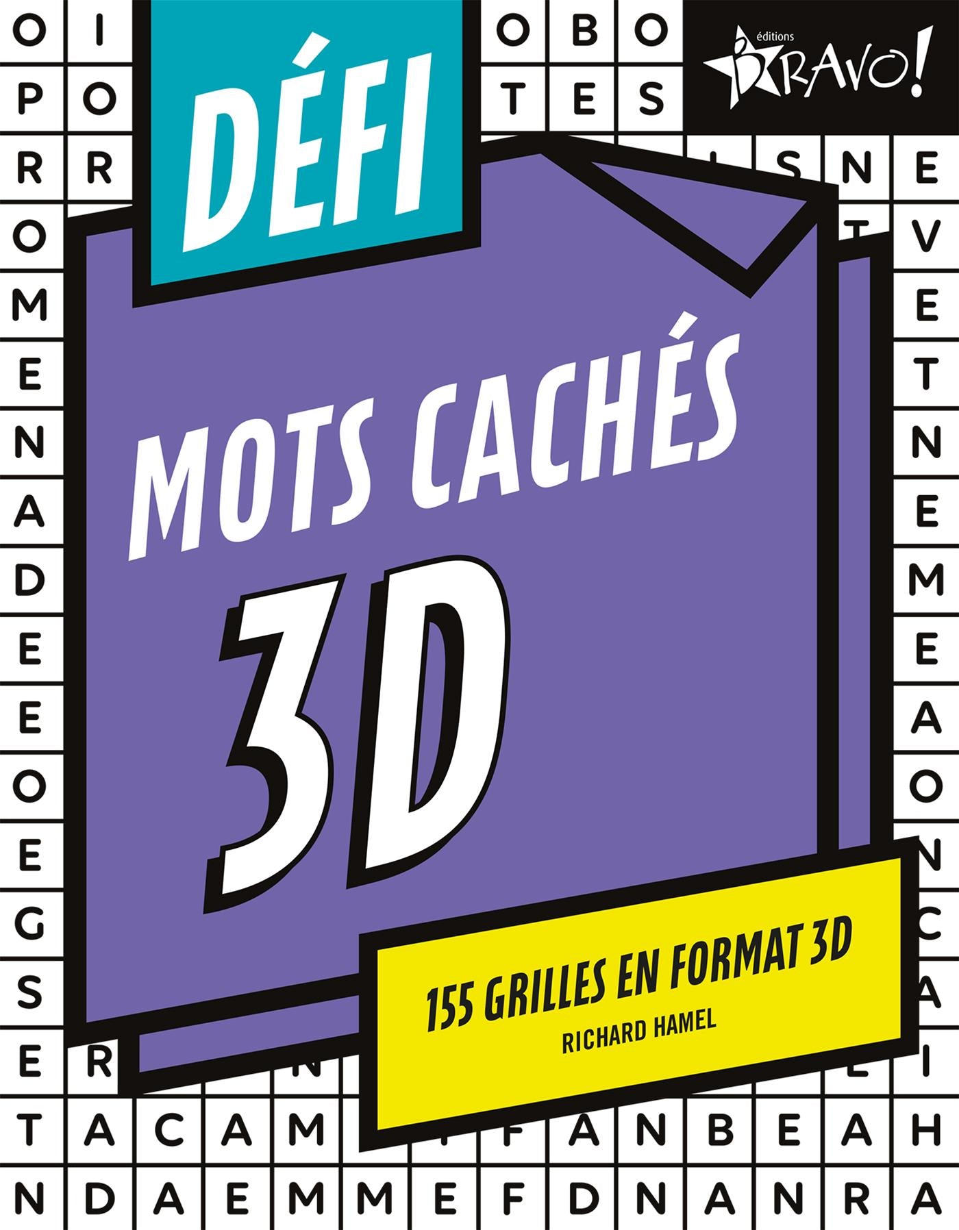 Defi - Mots cachés 3D : 155 grilles en format 3D – QUB livre Defi - Mots cachés 3D : 155 grilles en format 3D – QUB livre