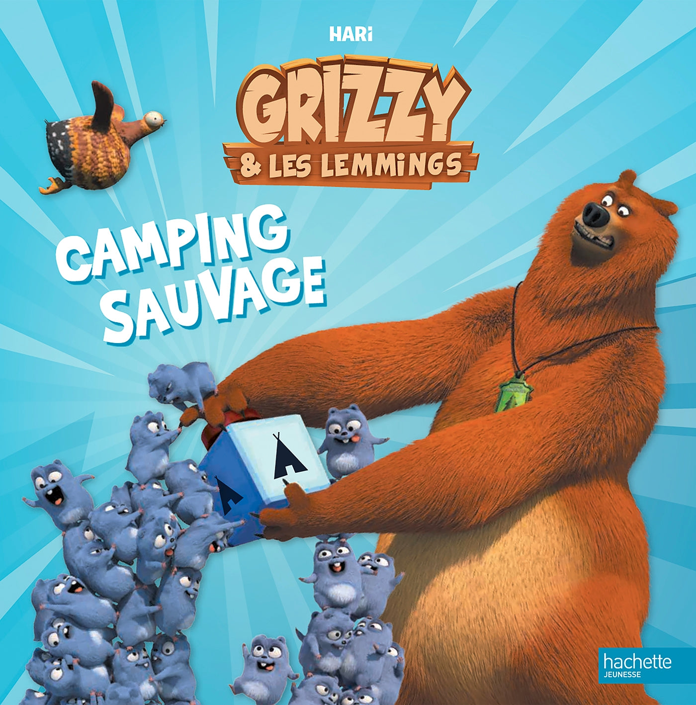 Grizzy et les Lemmings - Camping sauvage – QUB livre