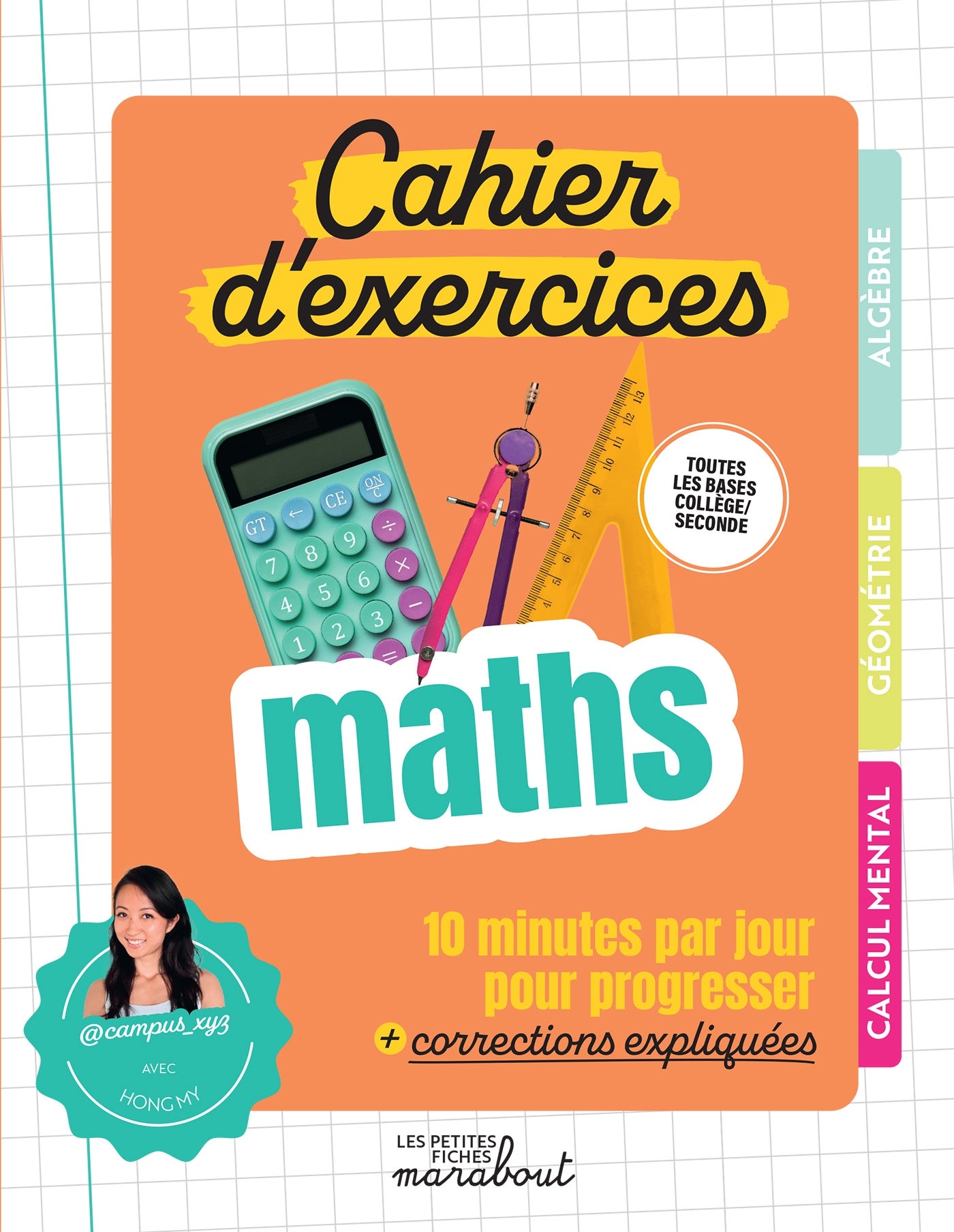 Cahier d'exercices maths – QUB livre