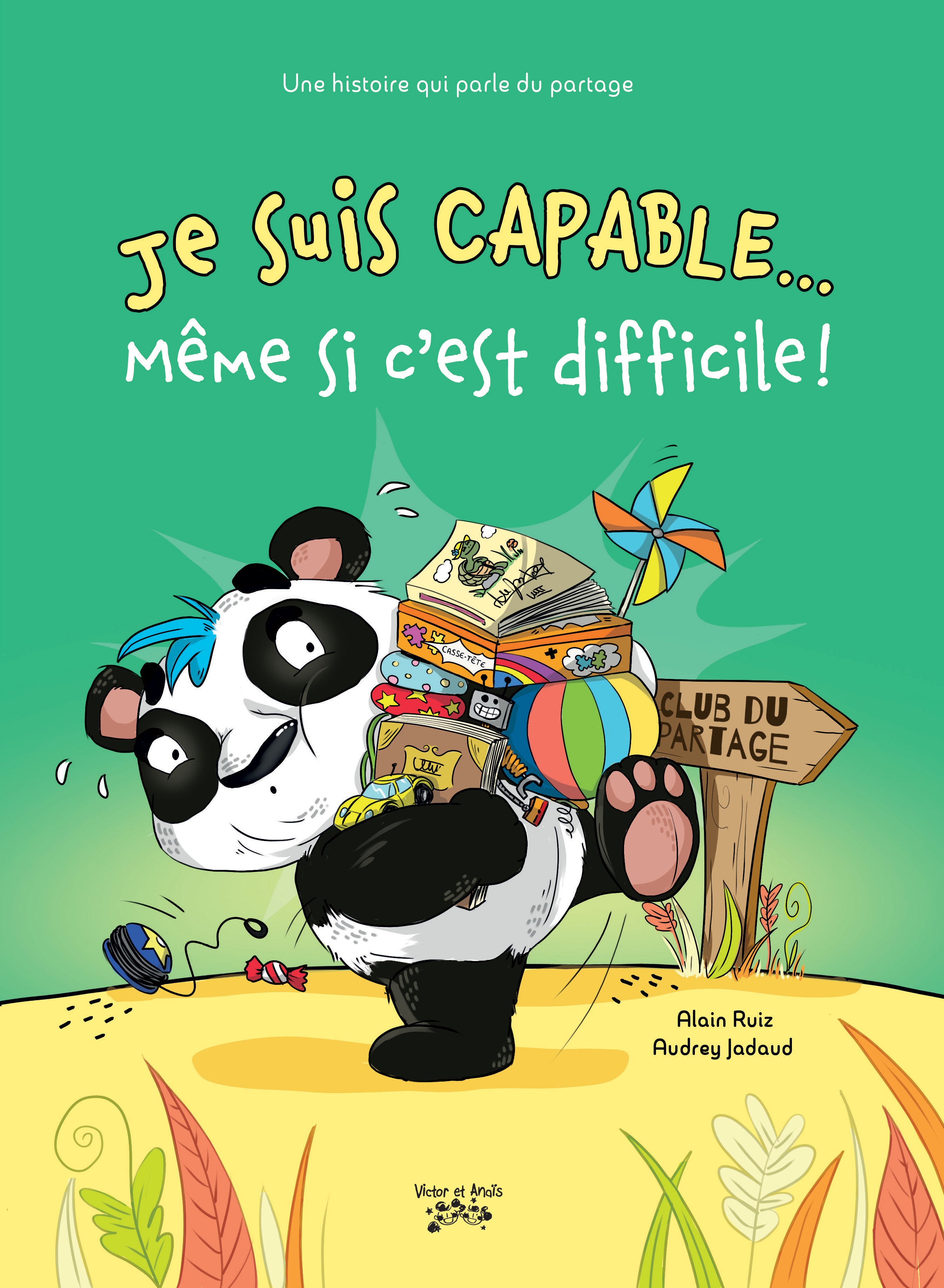 JE SUIS CAPABLE… MÊME SI C'EST DIFFICILE ! – QUB livre