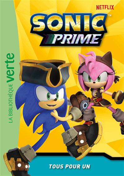 Sonic Prime 07 - Tous pour un – QUB livre