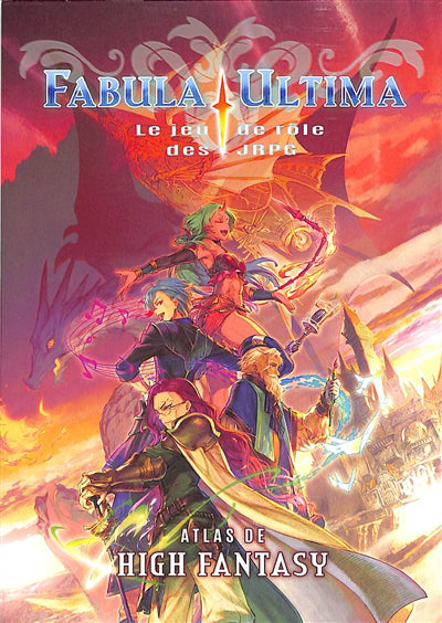 Fabula Ultima Atlas de High Fantasy – QUB livre