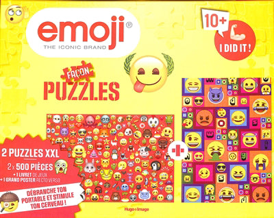 Emoji façon puzzles – QUB livre