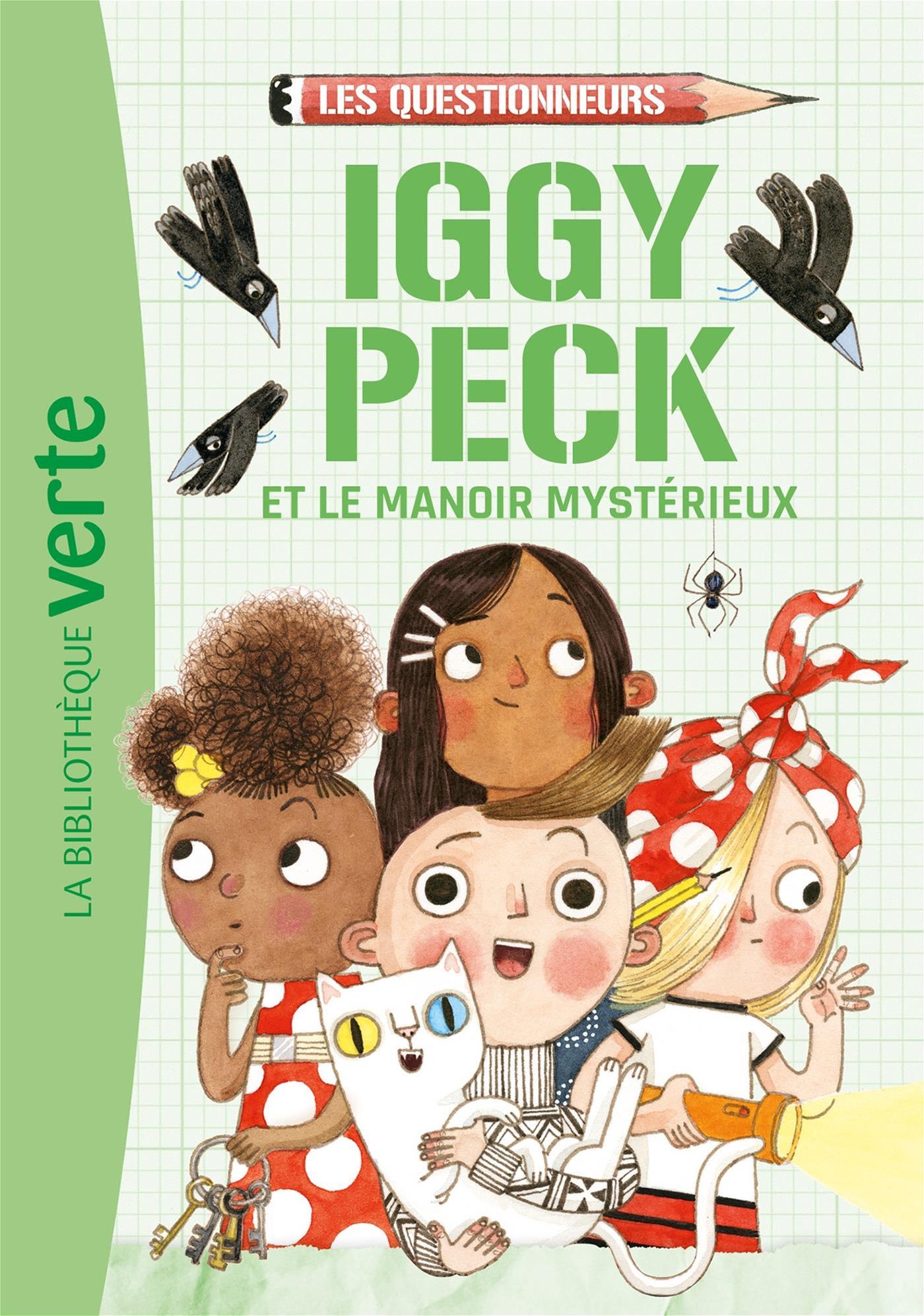 Iggy Peck et le manoir mystérieux – QUB livre