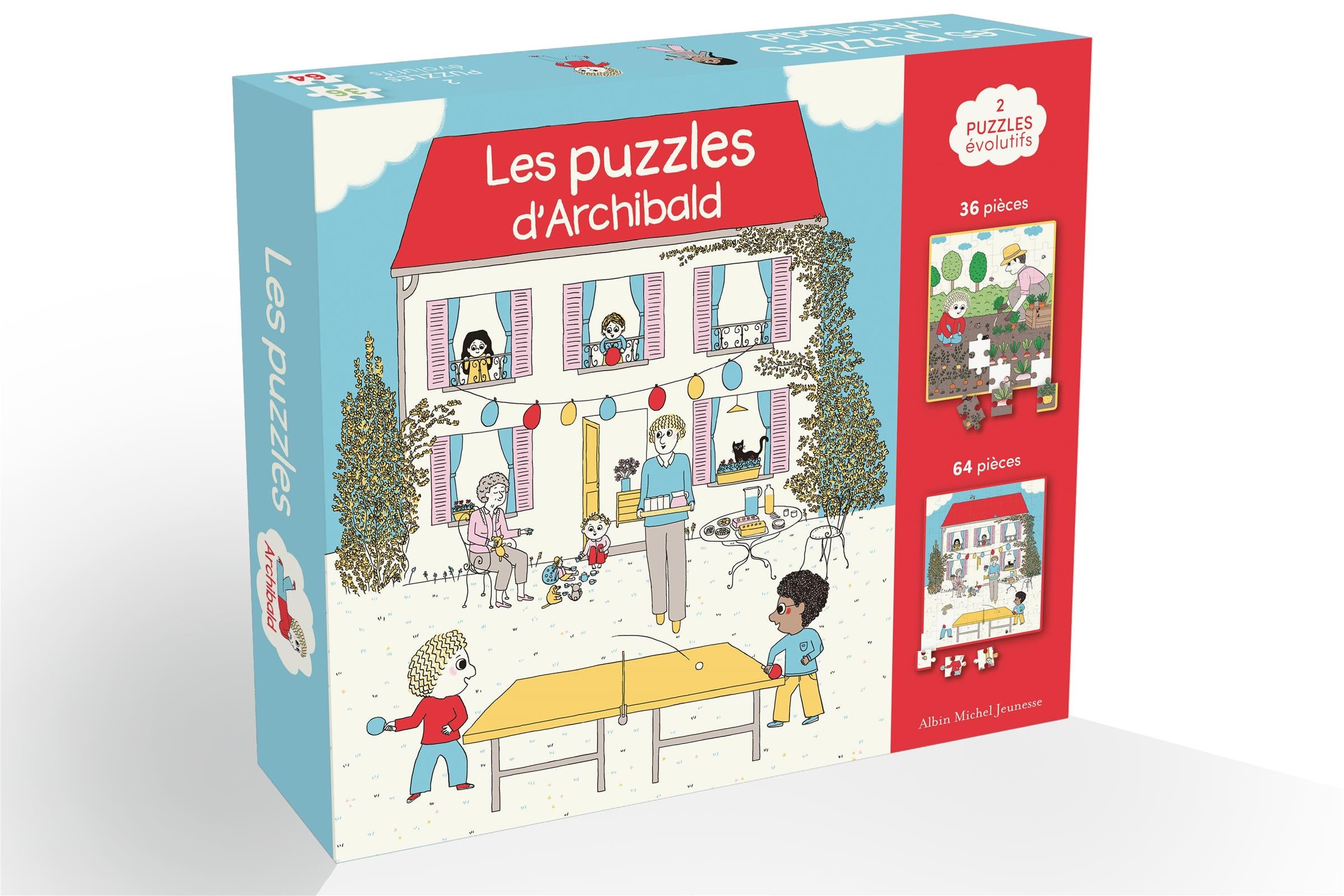 Archibald : Les Puzzles d'Archibald – QUB livre