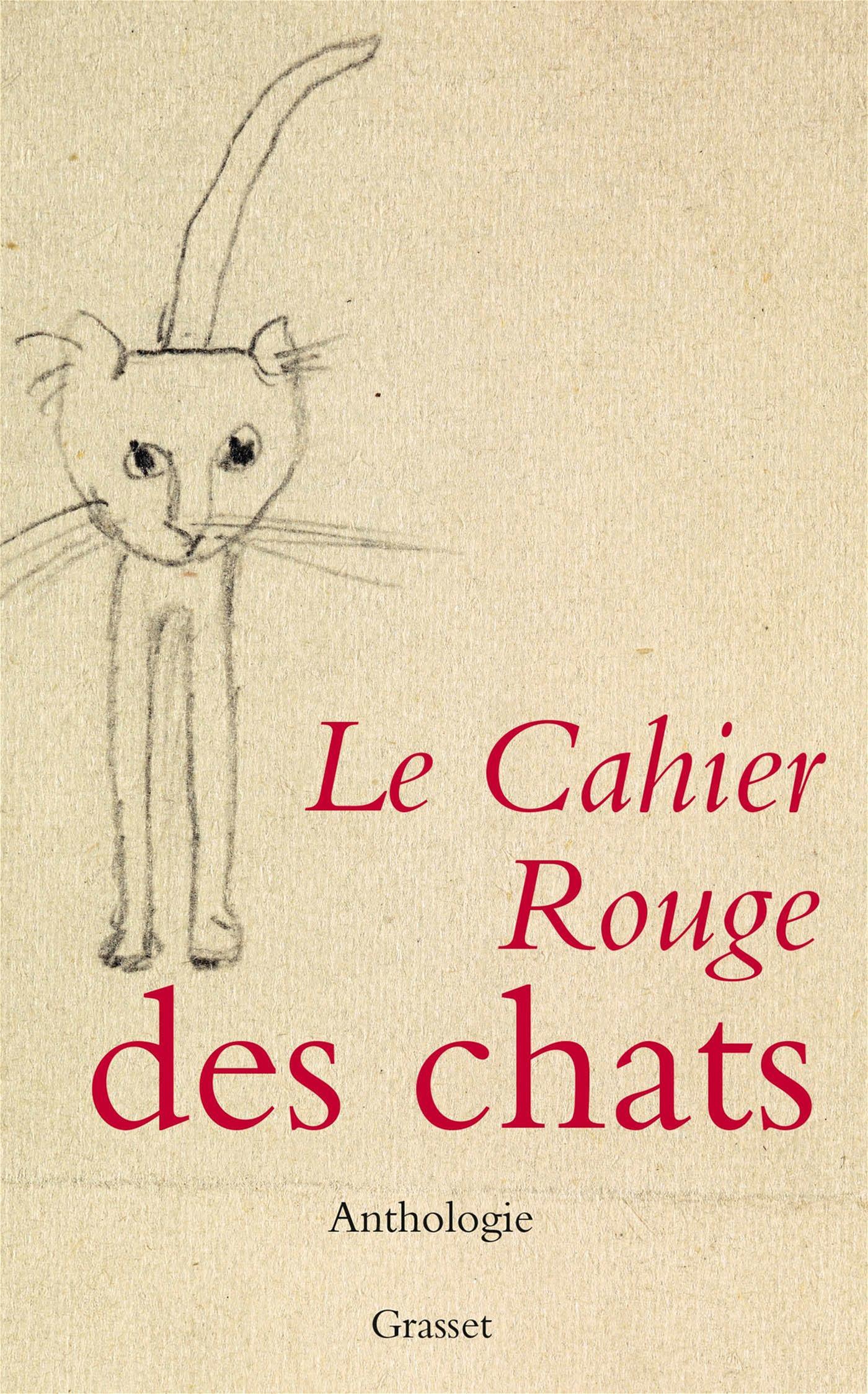 Le cahier rouge des chats : anthologie – QUB livre