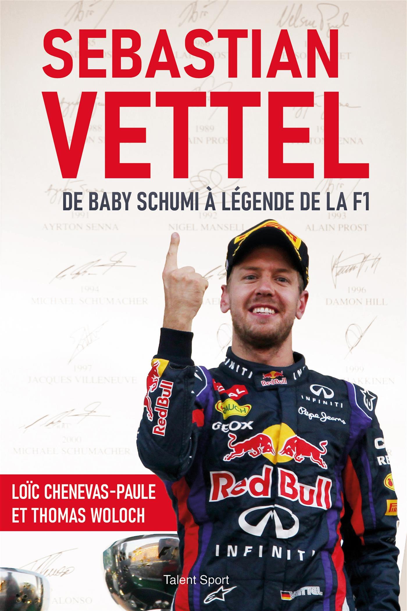 Sebastian Vettel : de Baby Schumi à légende de la F1 – QUB livre