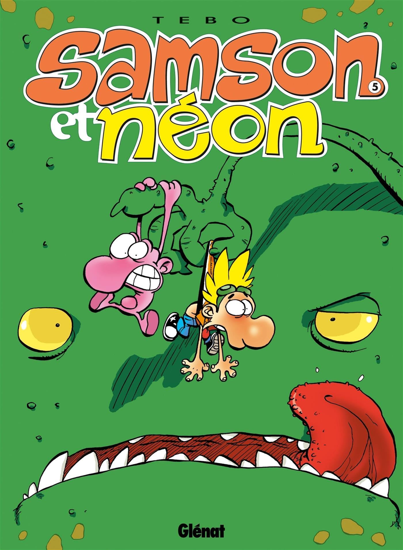 Samson et Néon, Vol. 5. Jamais peur – QUB livre