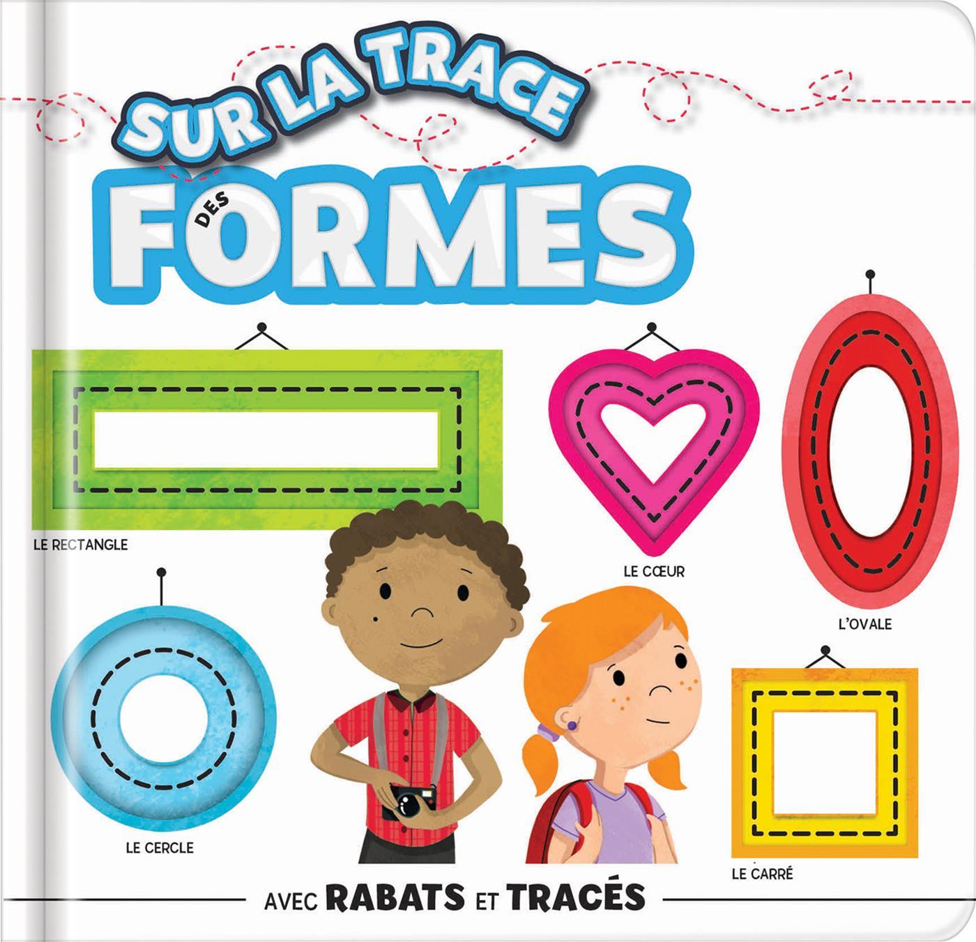 Sur la trace des formes : Avec rabats et traçés – QUB livre